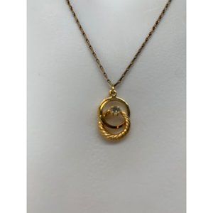 SN | Jewelry | Sn Intertwined Circle Pendent Chain Link Necklace 75 ...